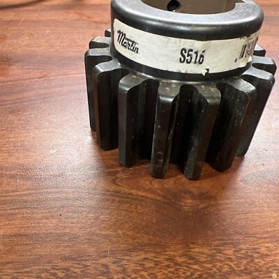 MARTIN - S516 - GEAR SPUR 14 1/2 DEG STEEL - UPC: 697950054315 ...