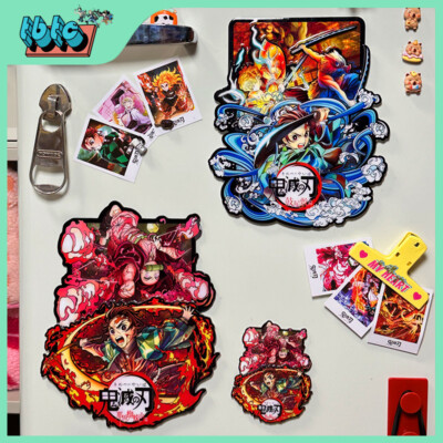 Refrigerator Magnet Demon Slayer Anime Kamado Nezuko Fridge Magnet ...