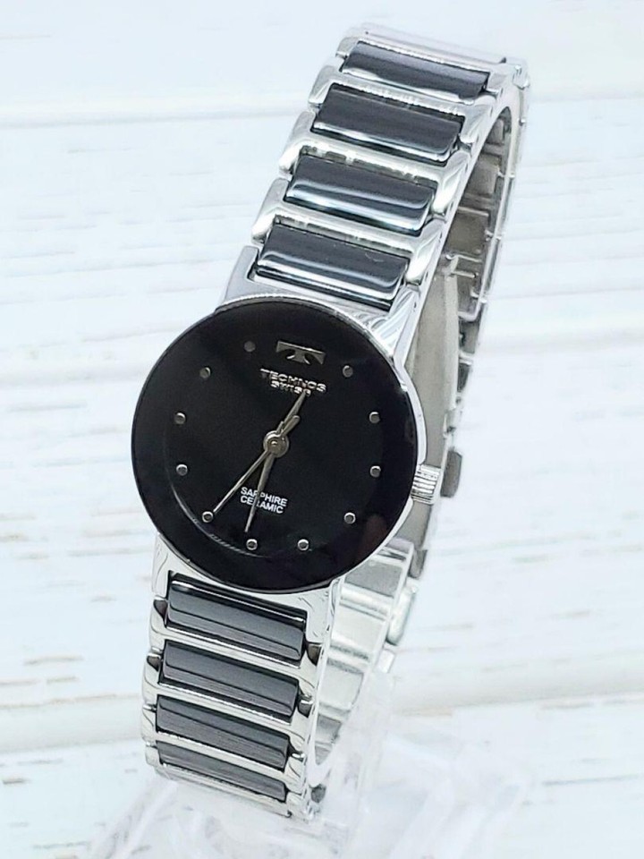 TECHNOS TECHNOS Ceramic Black Ladies Watch TBL726 | eBay
