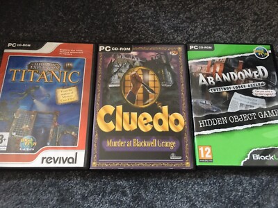 Mystery Games Pc Bundle! Look In The Shop! | eBay UK