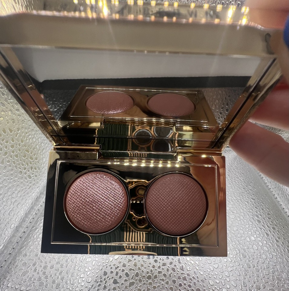 Bobbi Brown Luxe Eye Shadow Duo Midnight Toast: Lustre Frosted, Matte ...