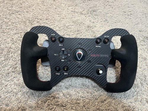 Thrustmaster Open Wheel Mod Hub w/ Acelith Designs M-Style Wheel Plate ...