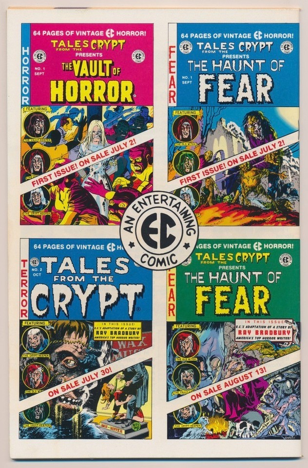 Tales From The Crypt #1 Comic Book - Vintage Horror Comics! | eBay