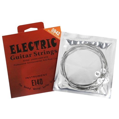 6Pcs .009-.042 Highly Carbon Steel Core String 6-string Electric Guitar ...