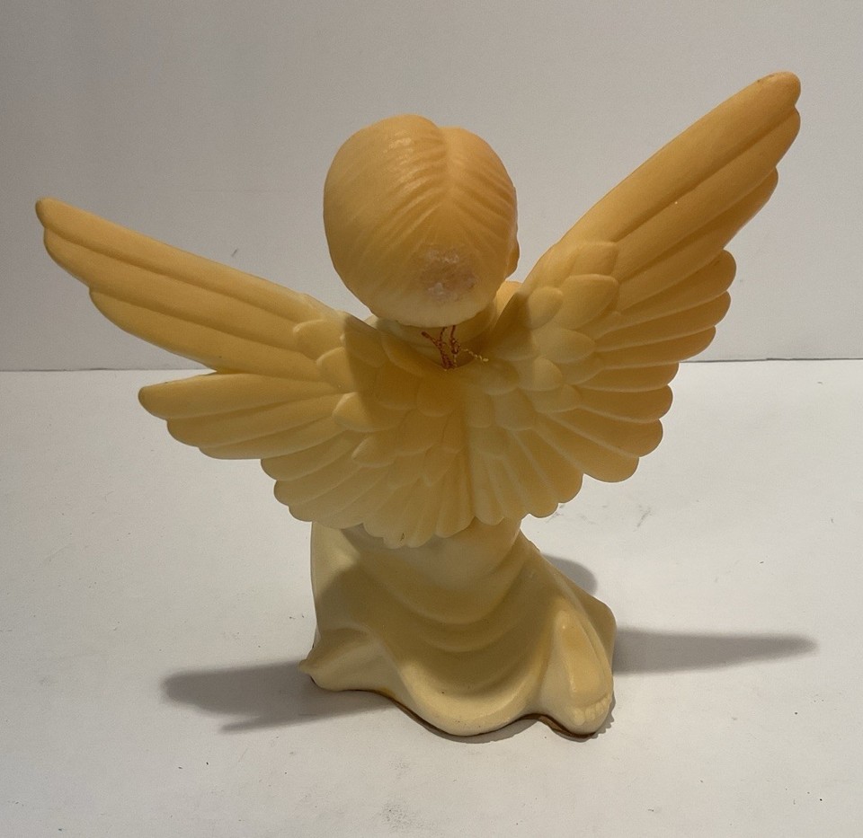 ANGEL ART British Hong Kong Kneeling Praying Plastic Figurine MCM ...