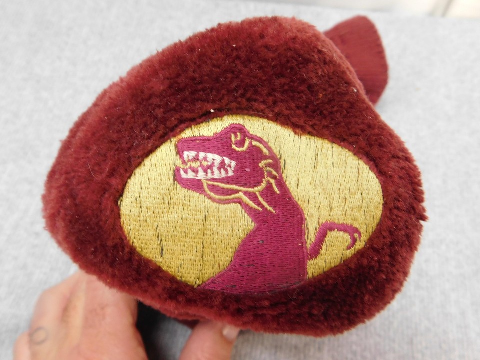 Master Grip T-Rex Dinosaur Golf Club Headcover Plush Knit Burgundy ...