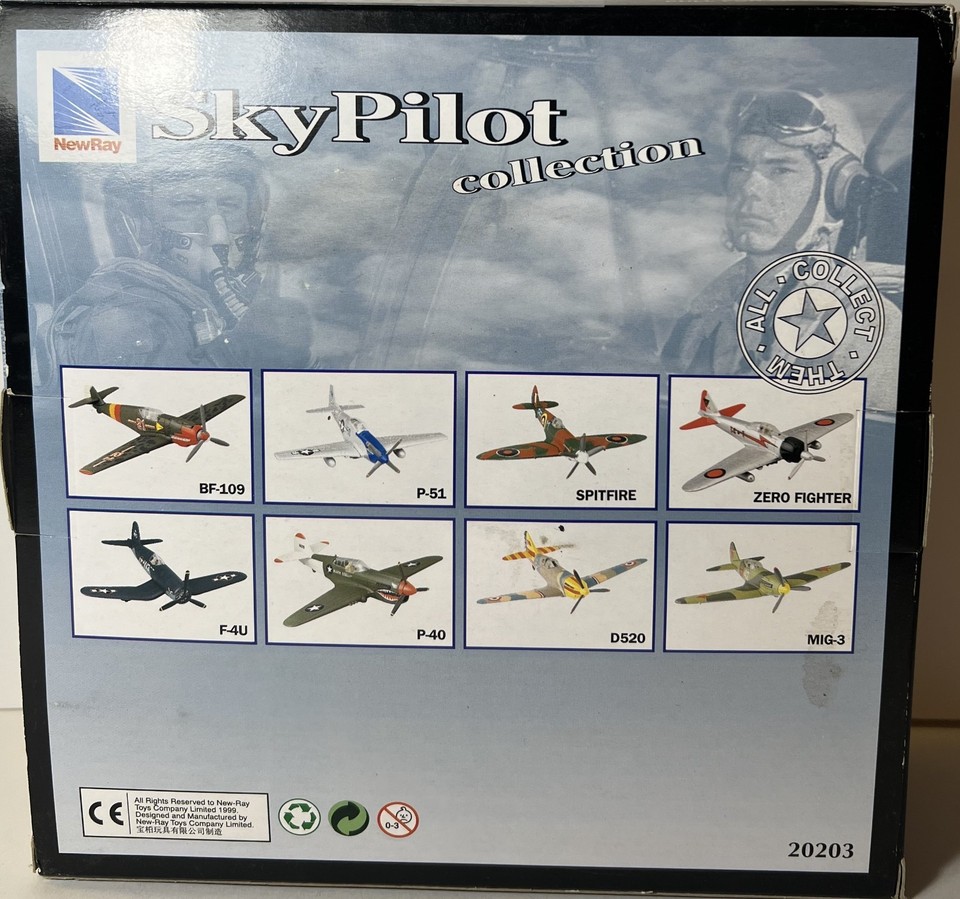 NEW RAY SKY PILOT COLLECTION 1:48 SCALE MIG-3 PART NUMBER 20203 | eBay