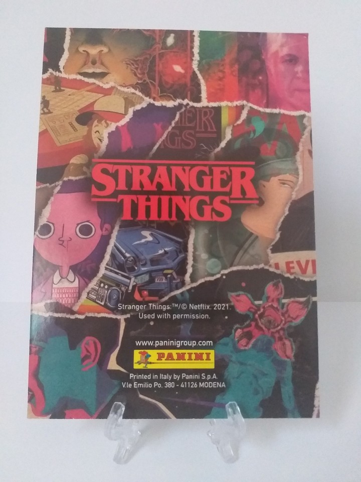 Carte XXL Panini 1, Stranger Things : Wonderbox, Netflix, TBE / NM ...
