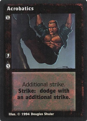 Acrobatics - Jyhad Deckmaster V:TES Trading Card 1994 | eBay