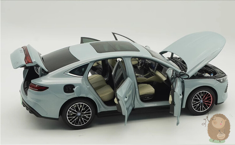 New Energy 1/18 BYD qin L 2024 Alloy Diecast Car Model Hobby Toys Gifts ...