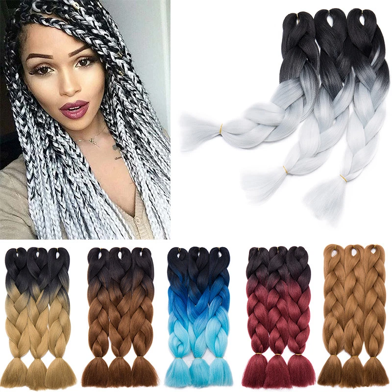 Ombre Kanekalon Braiding Hair