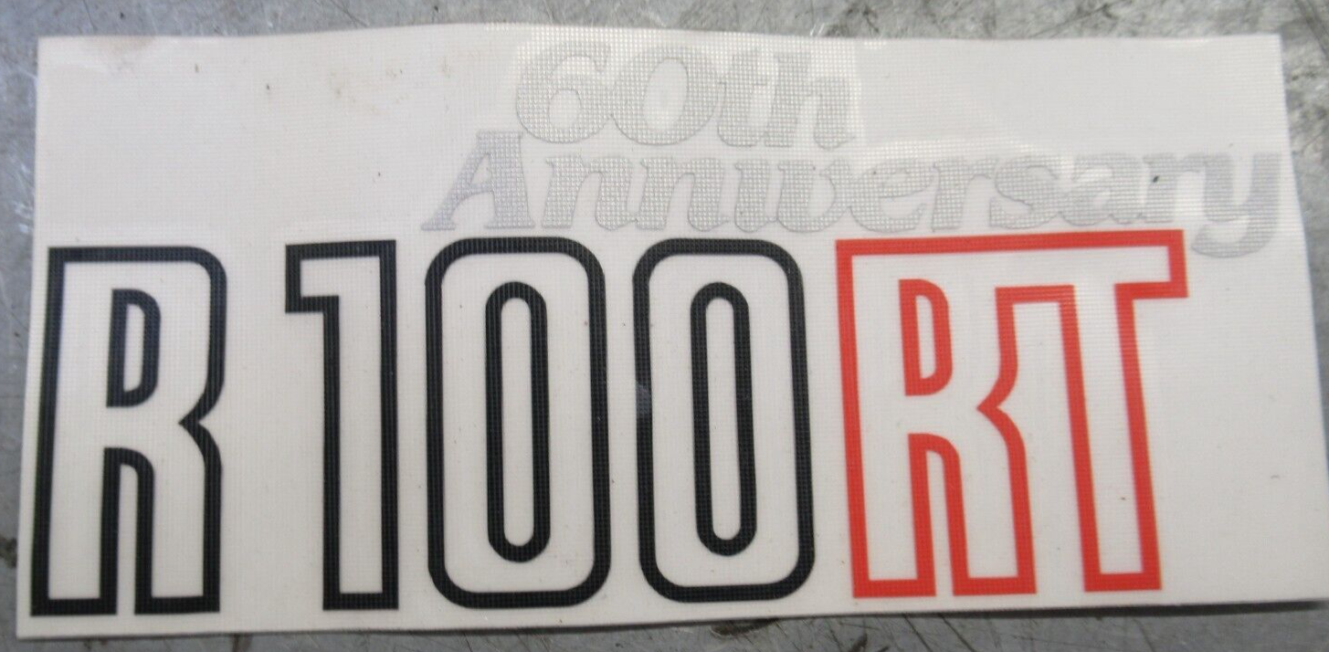 BMW Airhead R100RT 60th Anniversary Side Battery Cover Sticker Decal | eBay
