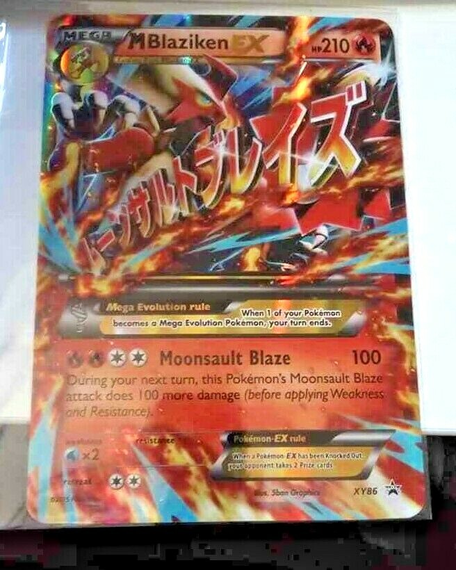 Pokemon X And Y Mega Blaziken Card