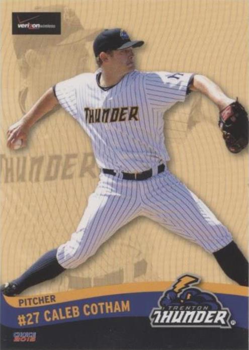 2015 Choice Trenton Thunder - Caleb Cotham #08 (RC) for sale online | eBay