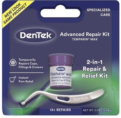 Dentek Temparin Max Advanced Dental Repair Kit, 13+ Repairs - Free ...