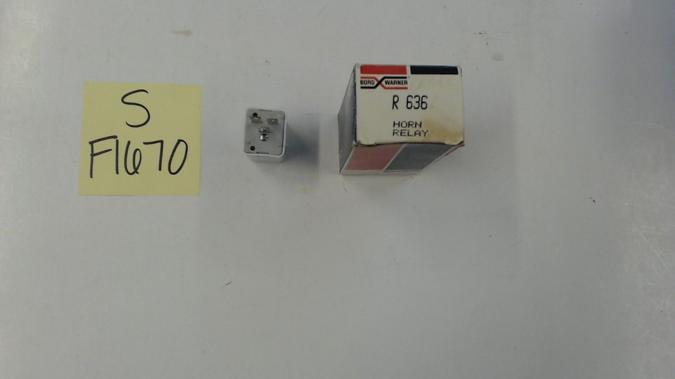 BorgWarner R636 Horn Relay | eBay