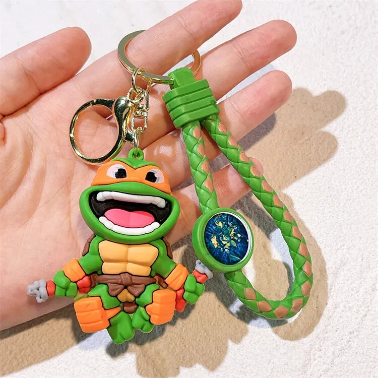 Teenage Mutant Ninja Turtles 3D Characters Silicone Keychain TMNT | eBay