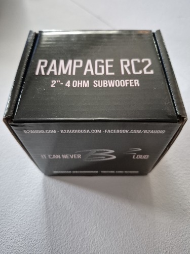 B2 Audio Rampage RC2 2" Mini Subwoofers | eBay