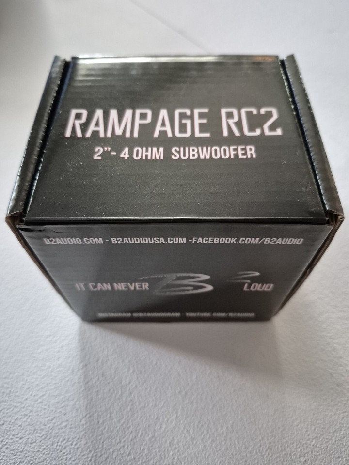 B2 Audio Rampage RC2 2" Mini Subwoofers | eBay
