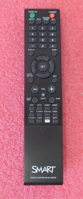 Smart Technologies RU-SMTG4 Interactive Touch Display Screen Remote ...