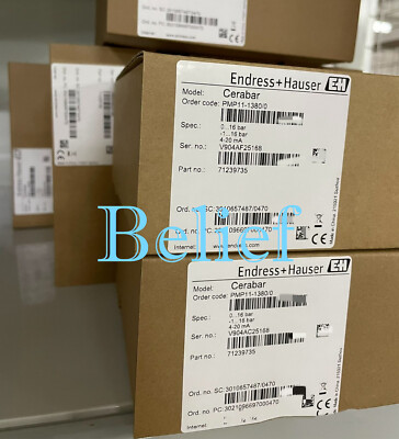 1PC E+H Pmp11-Aa1U1Qbwjj（Pmp11-1380/0）Brand New Pressure Transmitter ...
