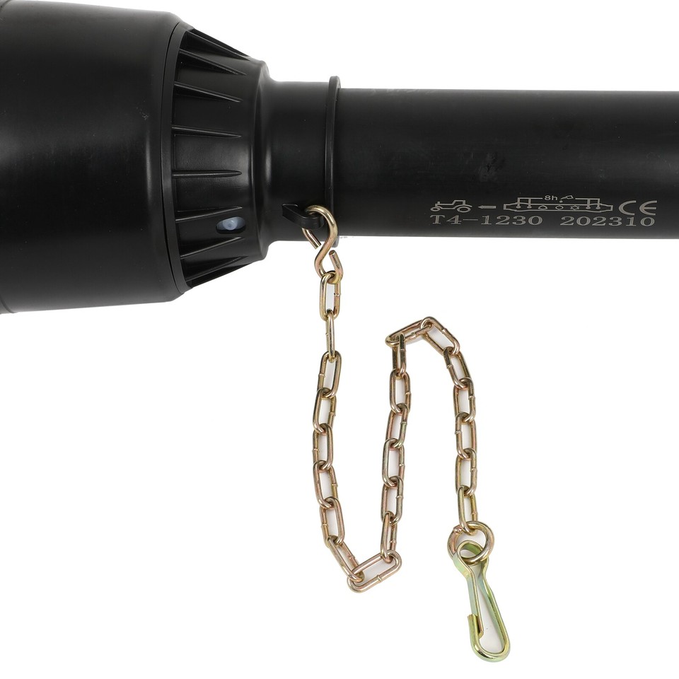 PTO Drive Shaft w/Security Chain Fit For Brush Hog Finish Mower Rotary ...
