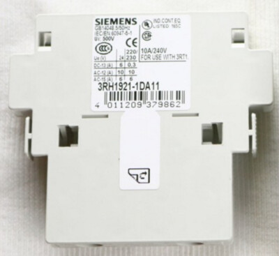 SIEMENS Contactors Accessories Auxiliary Contacts 3RH1921-1DA11 | eBay
