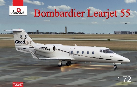 A Model from Russia 72347 1:72 Bombardier Learjet 55 Military Business ...