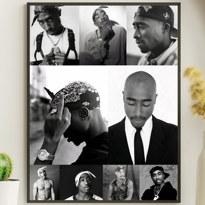 Tupac Thug life poster 2pac A4 A3 A5 6x4 Picture Print Wall Art decor ...