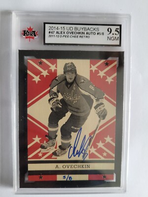 Alexander Ovechkin 2014-15 Buyback AUTO 11-12 OPC Retro Hockey Card #5/ ...