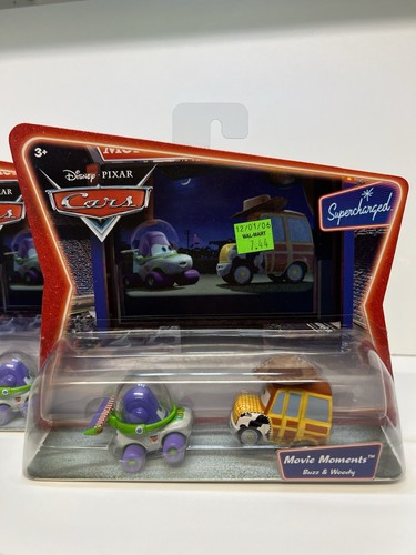 DISNEY PIXAR CARS MOVIE MOMENTS BUZZ WOODY SUPERCHARGED | eBay