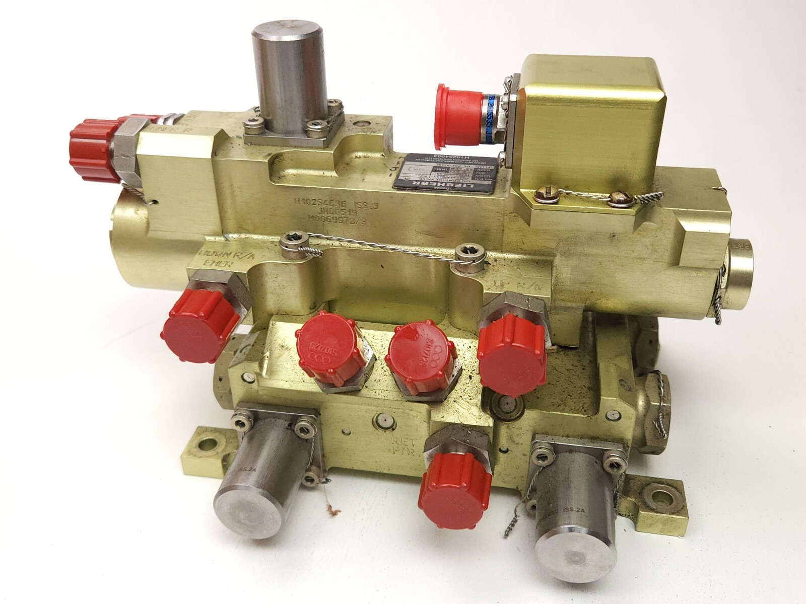 Liebherr Landing Gear Control Valve AG P/N 3G3230V00433, LLI P/N ...