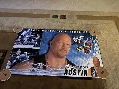 WWF 2000 Superstar Stone Cold SteveAustin 3:16 RC Edge Maximum Cola ...
