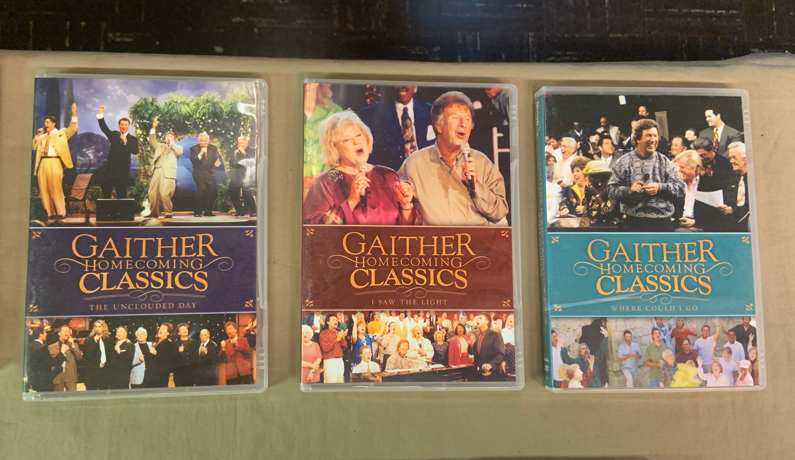9 Gaither Homecoming Classics: One Day At A Time DVD’s Yes, I Know - I ...
