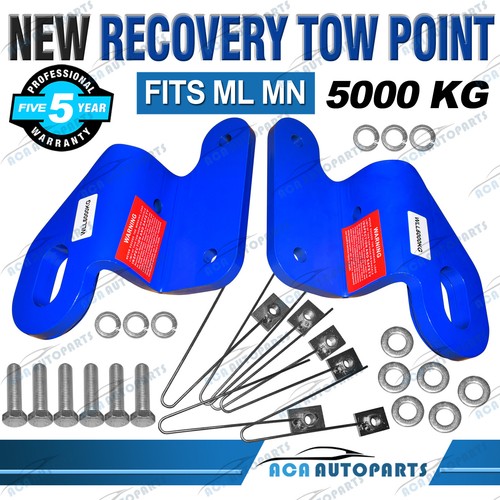 Recovery Tow Point Kit Hitch for Mitsubishi Challenger PB PC WLL 5000KG ...