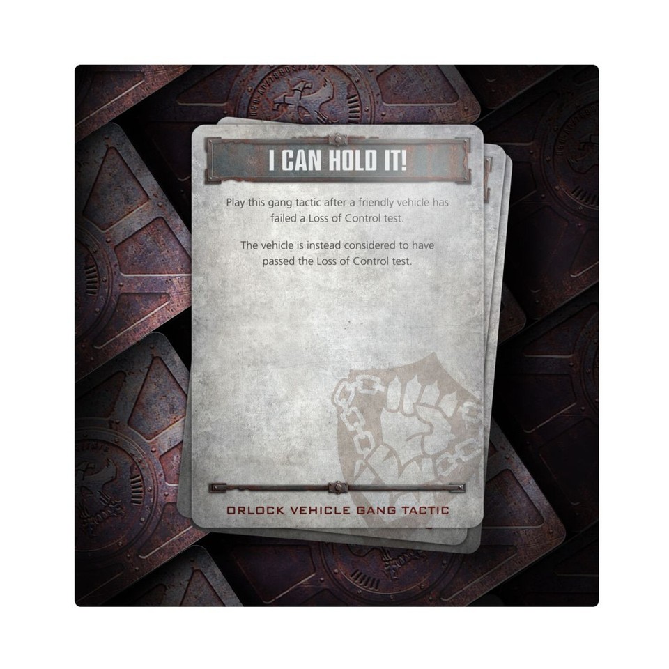 Games Workshop Necromunda Orlock Vehicle Gang Tactics Cards SW (New) | eBay