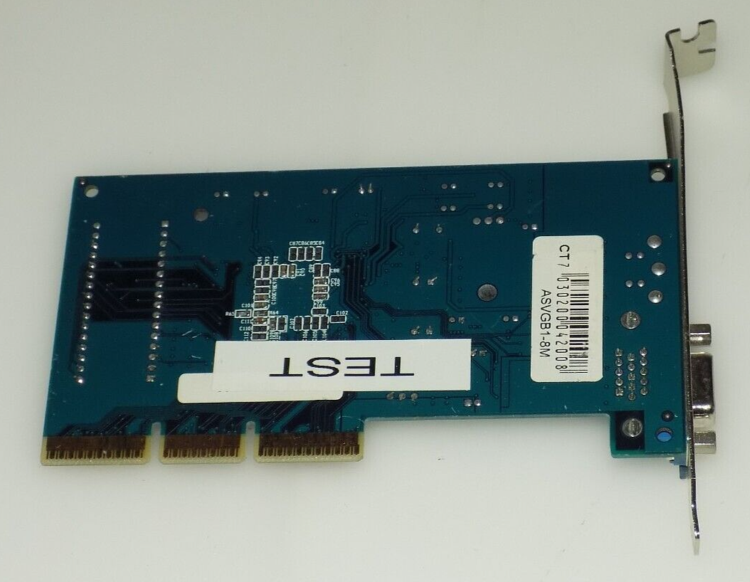 S3 INCORPORATED SAVAGE 1X ASVGB1-8M AGP VGA GRAPHICS CARD | eBay