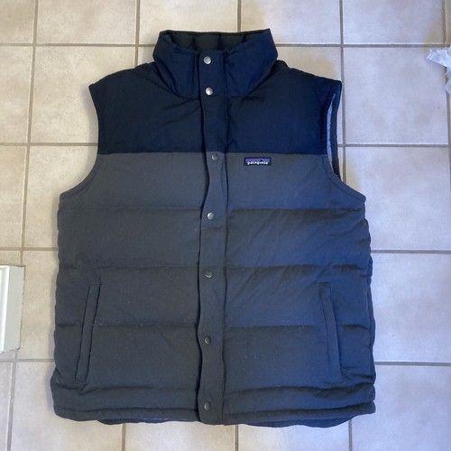 Patagonia Bivy Puffer Down Vest 27586 Men's Large | eBay