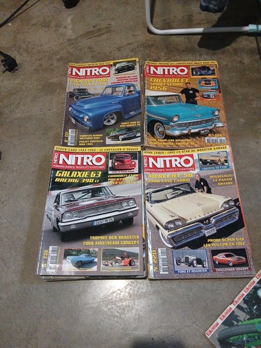 Lot 18 Magazine Nitro Voiture Americaine Mustang Chevrolet Ford | eBay