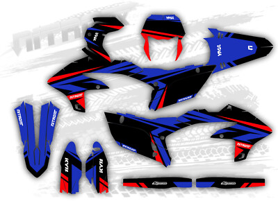 Graphics Kit fits Yamaha WR450F WR 450F 2024 2025 WRF Decals Stickers ...