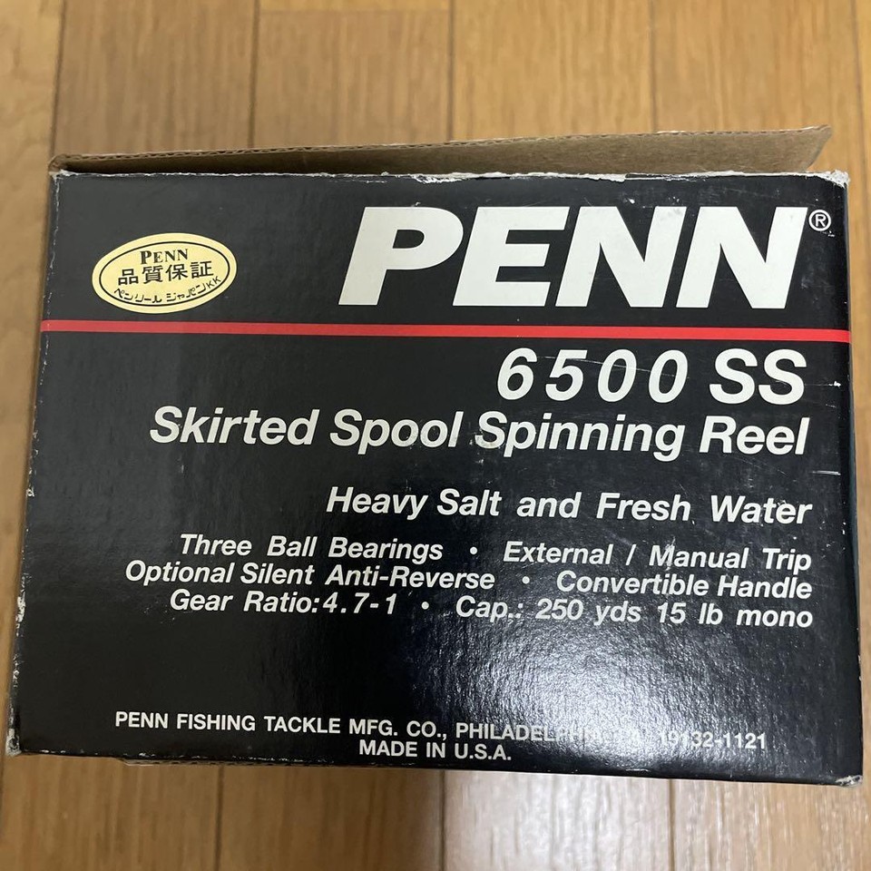 PENN REELS 6500SS old used Spinning Reel Fishing Reels From Japan | eBay