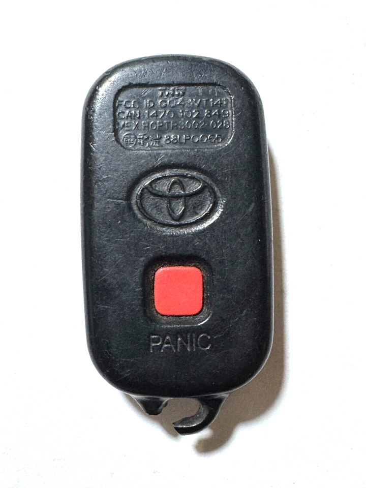 OEM TOYOTA KEYLESS ENTRY REMOTE FOB REMOTE CONTROL GQ43VT14T 4 BUTTON ...
