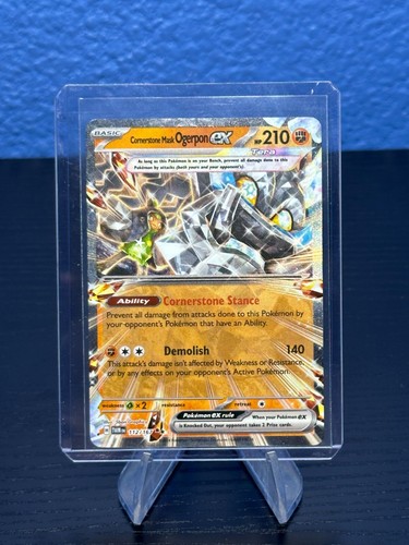 2024 Cornerstone Mask Ogerpon ex Twilight Masquerade 112/167 S&V ...