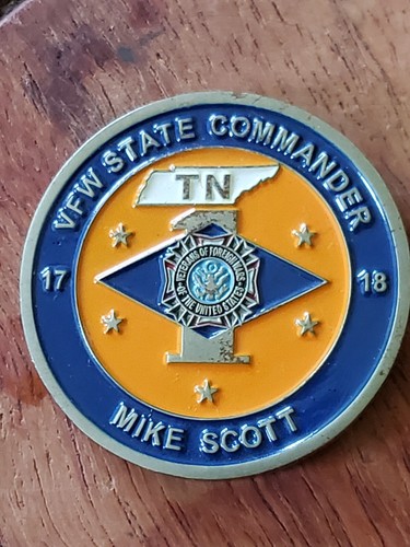 STATE COMMANDER TN MIKE SCOTT COMBAT VETERAN OF FOREIGN WARS CHALLENGE ...