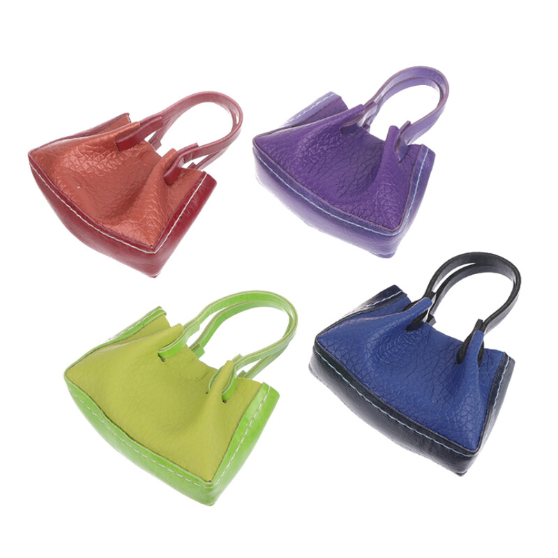 Dollhouse Miniature Handbag Purse Doll Mini Shoulder Bag Model Play ...
