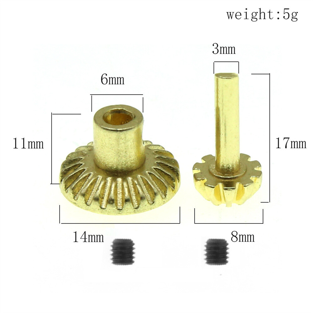 RC Car Conversion Gear Upgrade Metal Parts for WPL D12 Truck C24 RC Car ...