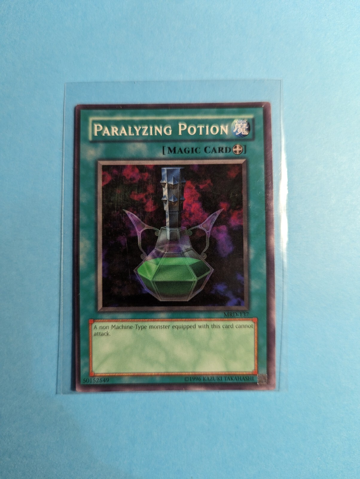 Yu-Gi-Oh! TCG PARALYZING POTION MRD-137 Metal Raider NEVER PLAYED ...