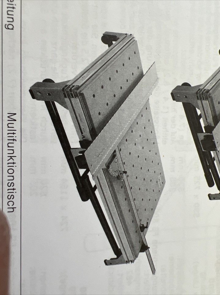 Festool MFT 1080 Multifunction Table Compact Size Collapsible Folding ...