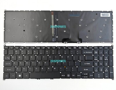 New Acer Aspire 7 A715-74 A715-74G A715-75 A715-75G Keyboard Backlit US ...