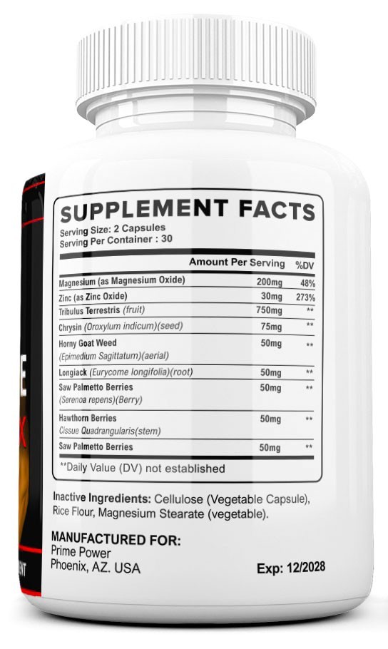 Natural Testosterone Booster 180 Increase Energy Improve Muscle ...